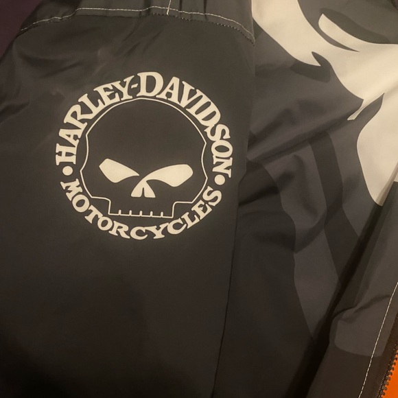 Harley-Davidson | Jackets & Coats | Harleydavidson Gray And Black ...